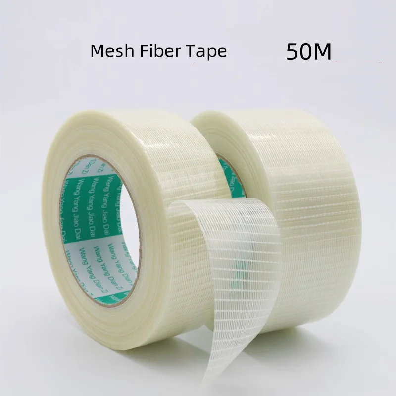 1Pcs High Temperature Strong Grid Fiber Tape 10-50 mm * 50 M Mold Home ...