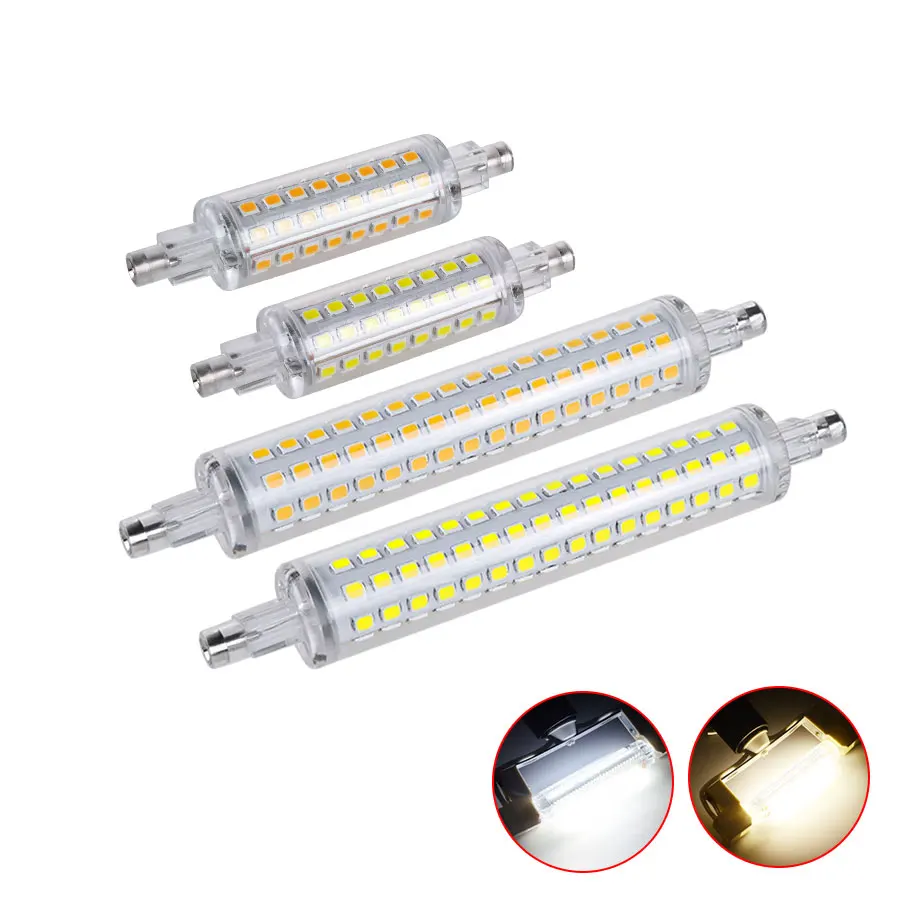 L-mpara-Led-R7S-sin-parpadeo-foco-de-78mm-118mm-CA-220V-110V-2835SMD-64 ...