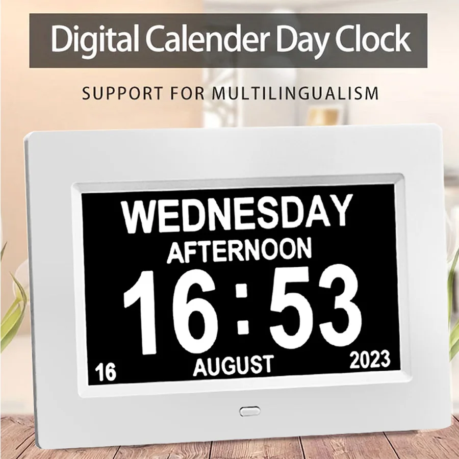 7-inch-Digital-Calendar-Alarm-Clock-with-4-Alarm-Options-10-Languages ...