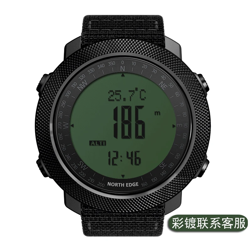 Outdoor Sports Waterproof Smart Watch High Pressure Compass Thermometer ...