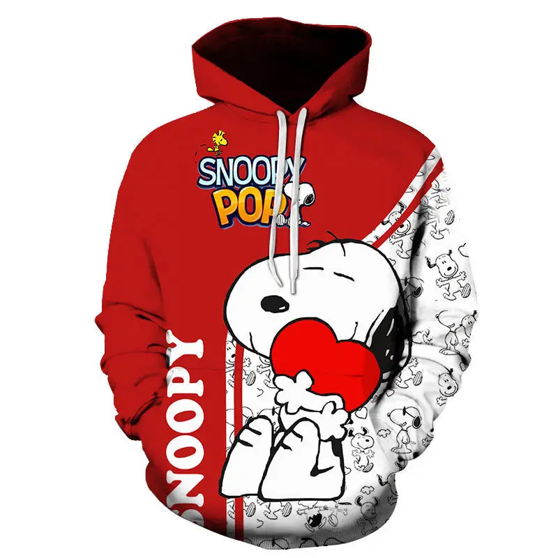 MINISO-Sudadera-con-capucha-de-Snoopy-para-hombre-y-mujer-jersey-de ...