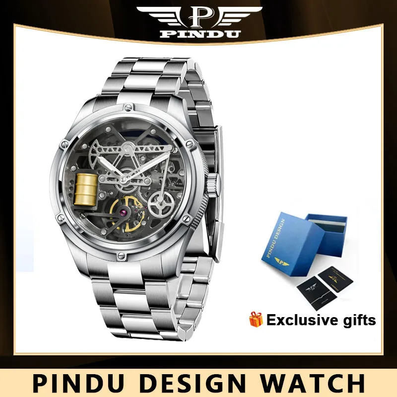 PINDU-Watches-Oil-Pump-Design-Miyata-8215-Mechanical-Movement-Sapphire ...