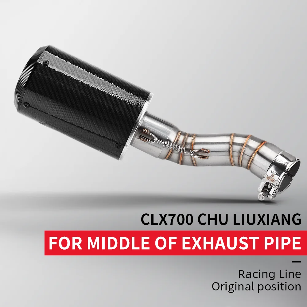 Motorcycle-Exhaust-Escape-Moto-Replace-Slip-for-Cfmoto-Clx-700-Clx700 ...