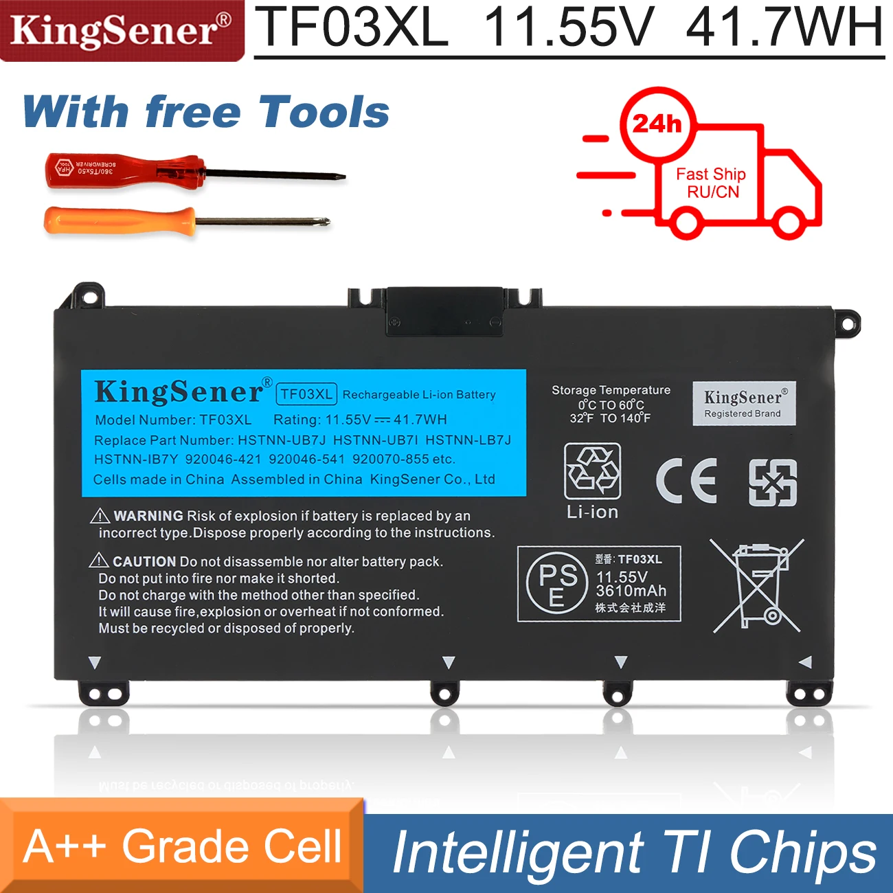 KingSener-TF03XL-TF03-Battery-For-HP-Pavilion-15-CC-14-bf033TX-14 ...