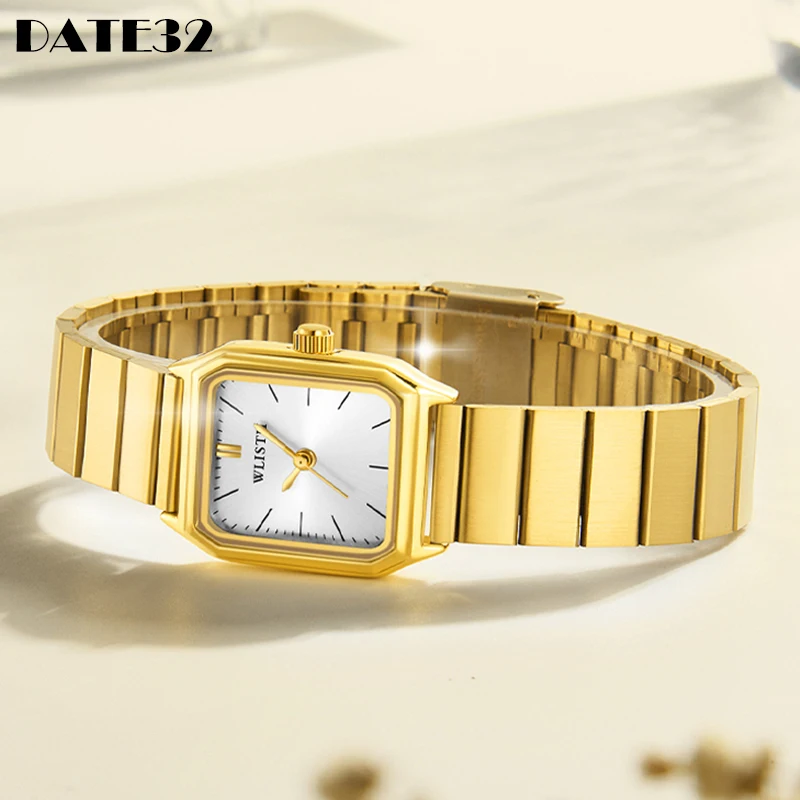 Fashion-Women-Watch-Elegant-Leather-Band-Square-Quartz-Analog-Wrist ...
