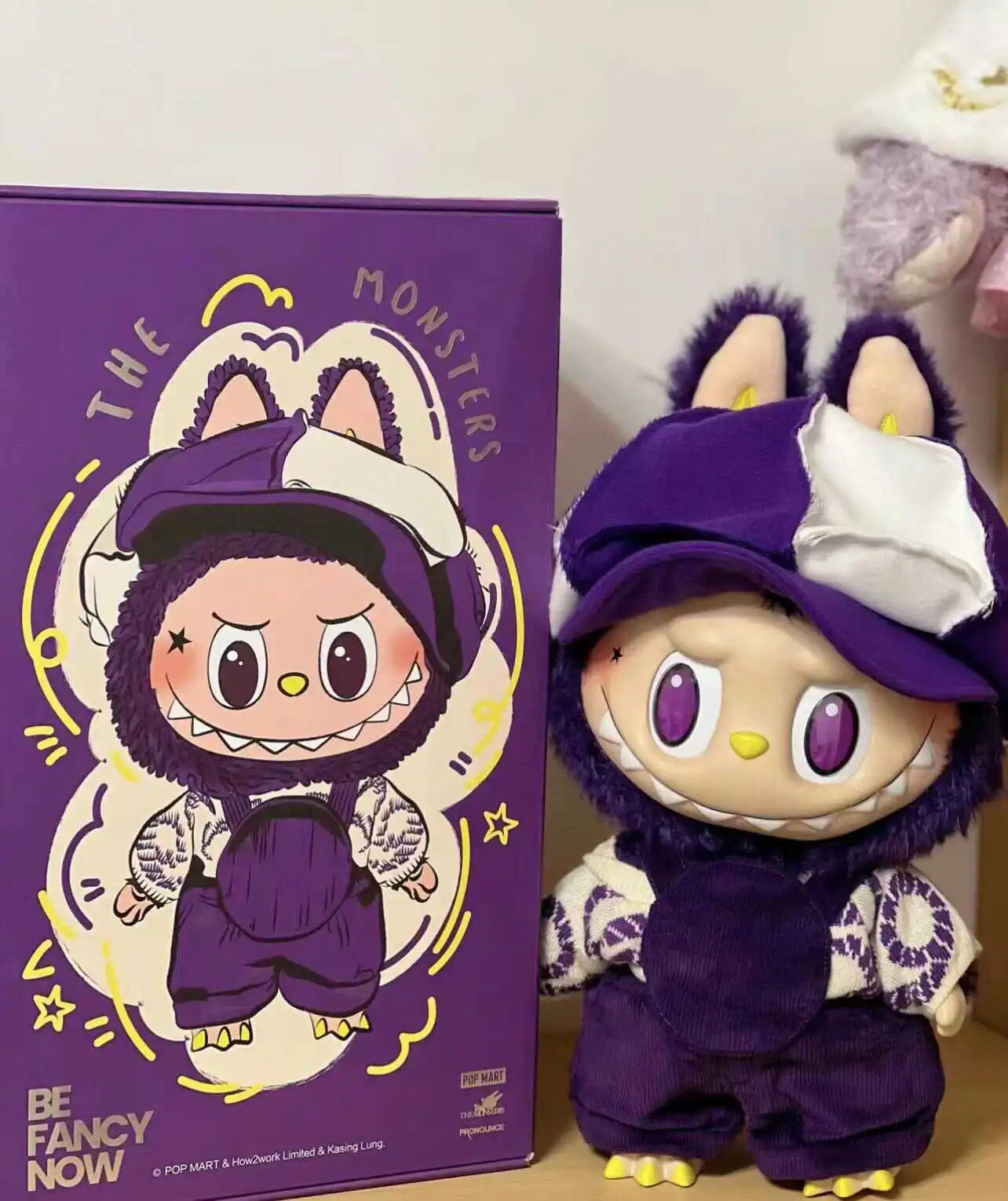 Nueva versión de copia LABUBU BE FANCY NOW 17cm/40cm Semana de la Moda ...