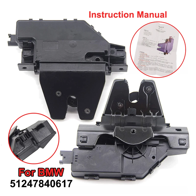 For-BMW-3-Series-E46-Rear-Trunk-Lid-Lock-Latch-Actuator-Electric ...
