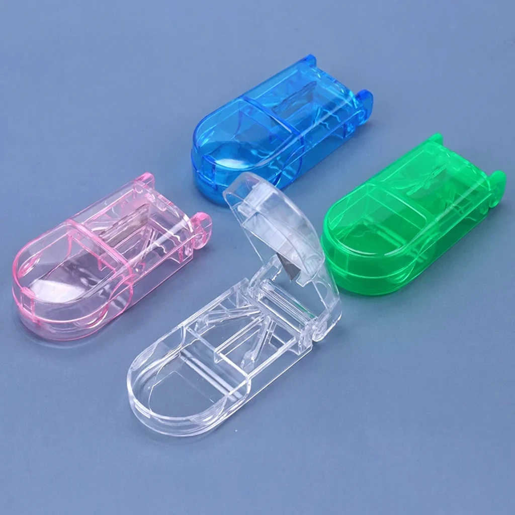 Pill-Cutter-Box-Portable-Drug-Box-Tablet-Cutter-Splitter-Medicine-Pill ...
