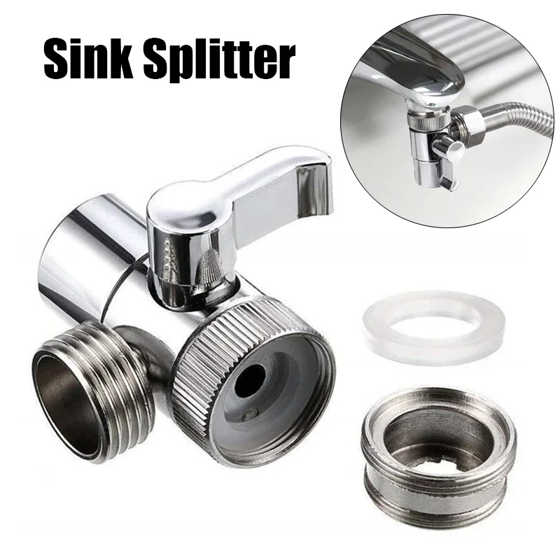 Switch-Faucet-Adapter-Kitchen-Sink-Splitter-Diverter-Valve-Water-Tap ...