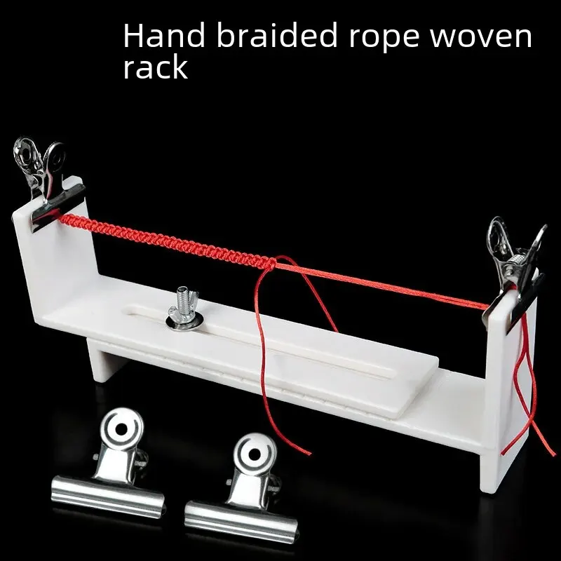 Red-Rope-Weaving-Device-Diy-Material-Pack-Hand-Rope-Weaving-Frame-Hand ...