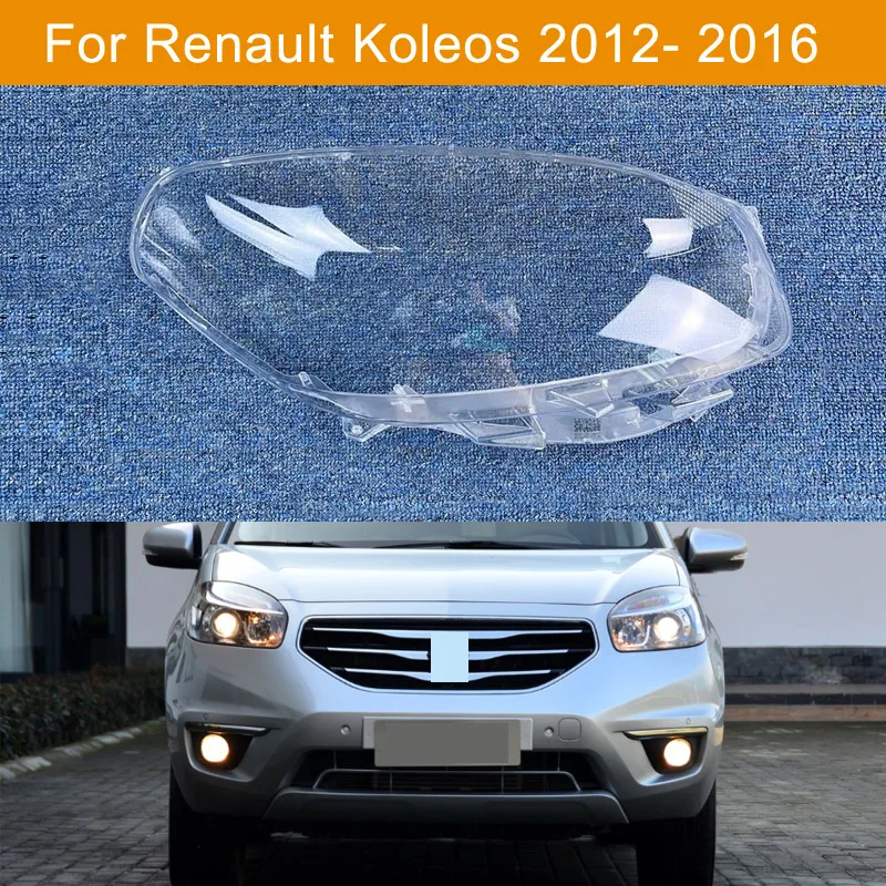 Car-Headlamp-Lens-For-Renault-Clio-Koleos-2012-2013-2014-2015-2016-Car ...