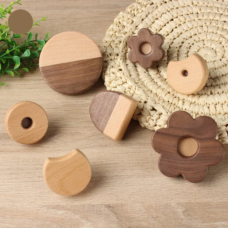 Cute Cookie Wooden Children Room Natural Wooden Cabinet Drawer Wardrobe ...