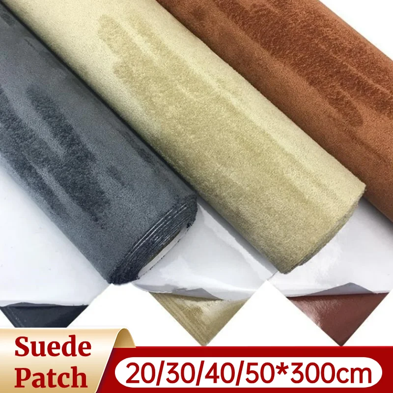 20x30-50x300cm-Suede-Self-adhesive-Leather-Fabric-Adhesive-Synthetic ...