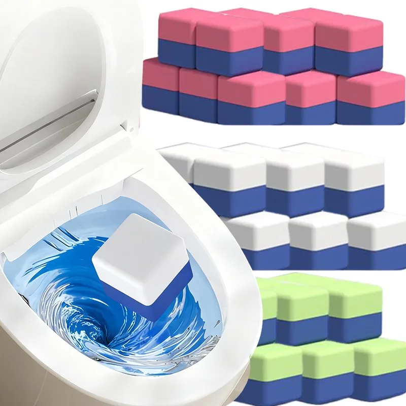 Toilets Cleaning Effervescent Tablet Mini Magic Cube Toilet Cleaner ...