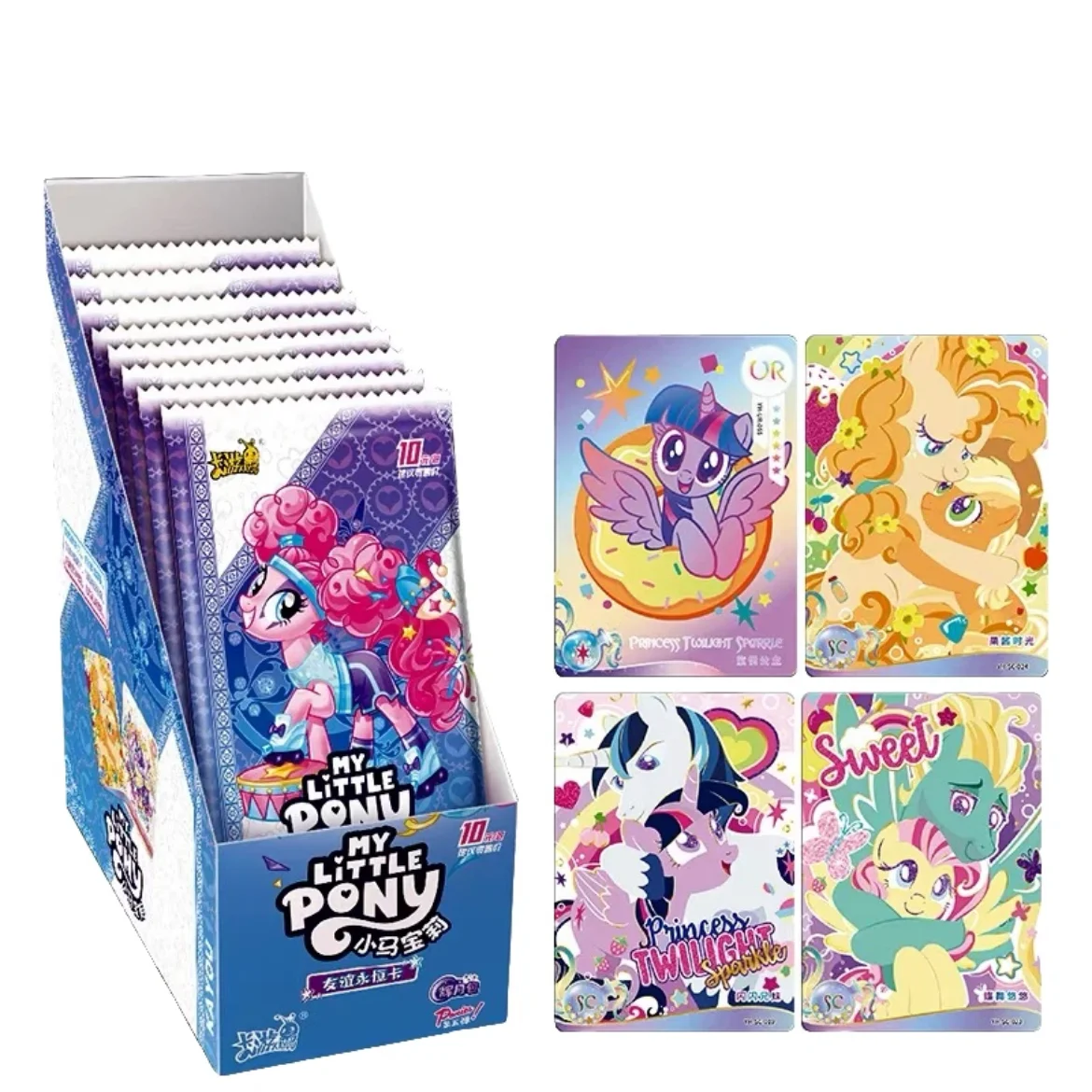 KAYOU-Genuine-My-Little-Pony-Cards-New-Box-Anime-Figure-Cute-Friendship ...