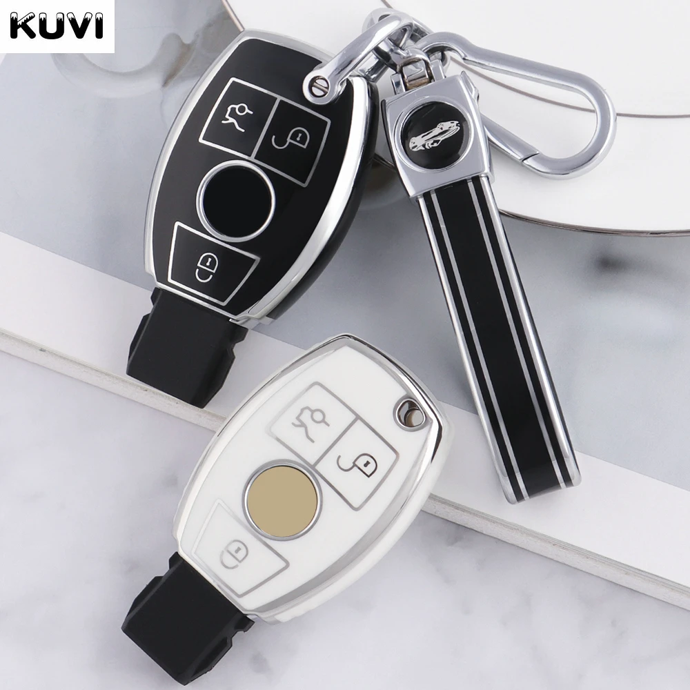 Car Key Case Cover Shell Fob For Mercedes Benz A C E Gl S Gla Glk Cls ...