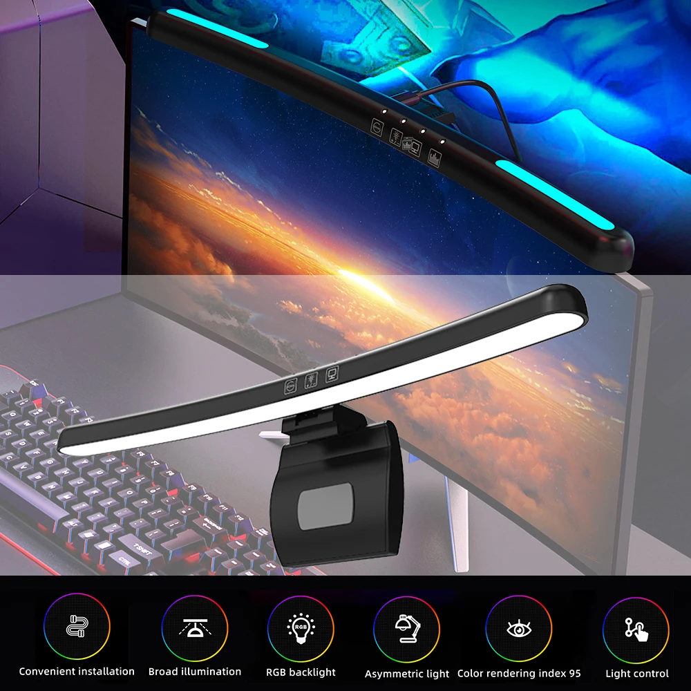 Led-Monitor-Lights-Bar-Touch-Switch-Curved-RGB-Screen-Hanging-Light ...