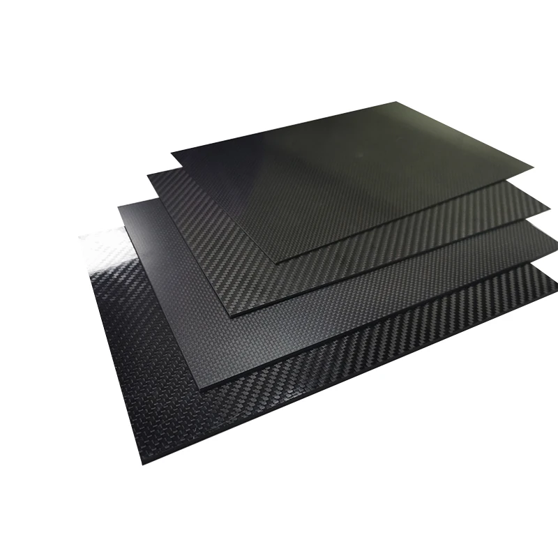200x250mm-3K-Glossy-Matte-Twill-Plain-Carbon-Fiber-Panel-Board-Thick-0 ...