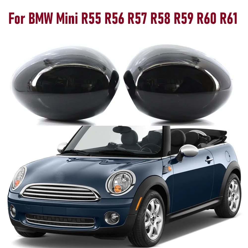 1 Pair Rear View Mirror Cover Side Mirror Shell Replacement For BMW ...