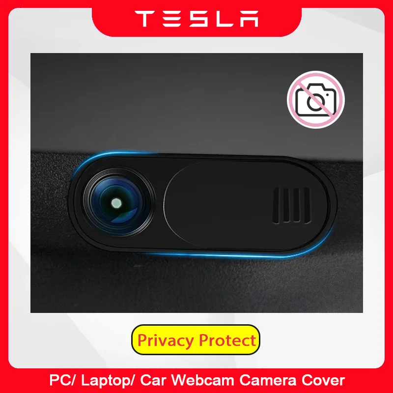For-Tesla-Model-3-Y-S-X-Webcam-Cover-Interior-Camera-Switch-Block ...