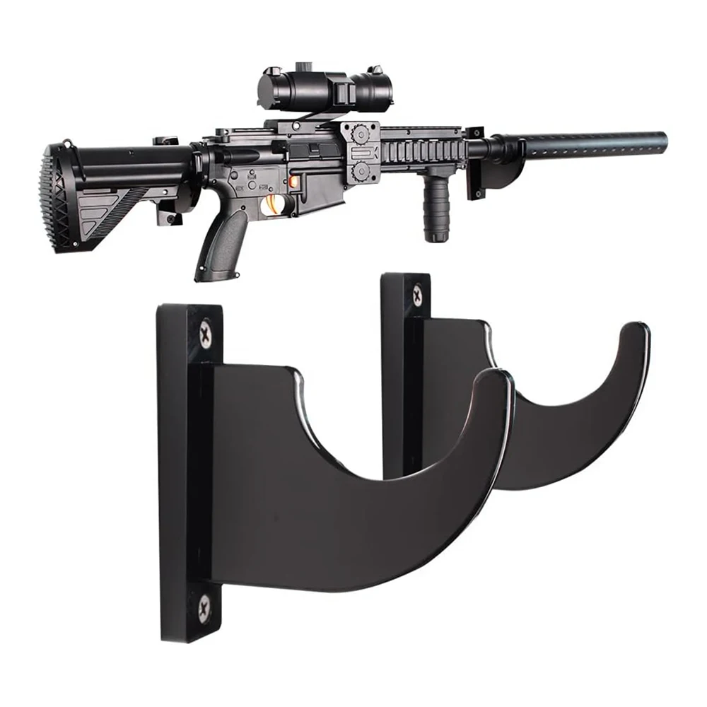 Estante-de-Rifle-de-2-piezas-montado-en-la-pared-j-hook-juego-de ...