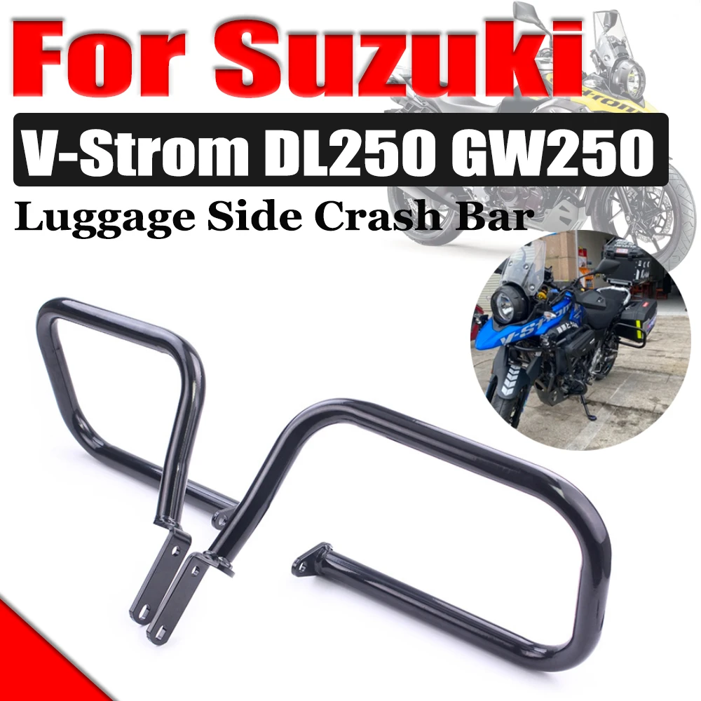 For Suzuki V-strom Dl250 Vstrom Dl 250 Gw250 Gw 250 Motorcycle Rear Luggage Rack Slider Guards ...