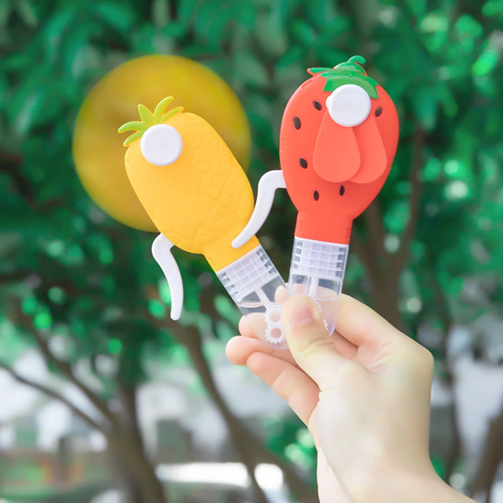 Multifunctional-Hand-Fan-Portable-Fan-Manual-Fan-Cartoon-Fruit-Shape ...