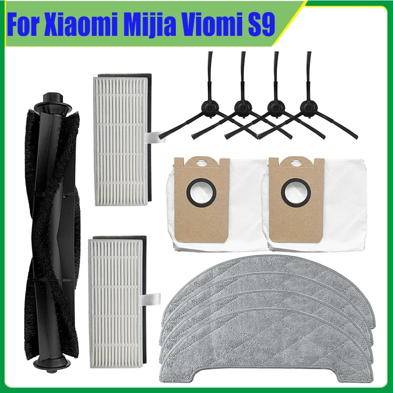 Accessories-For-Xiaomi-Mijia-Viomi-S9-Robot-Vacuum-Cleaner-Replacement ...