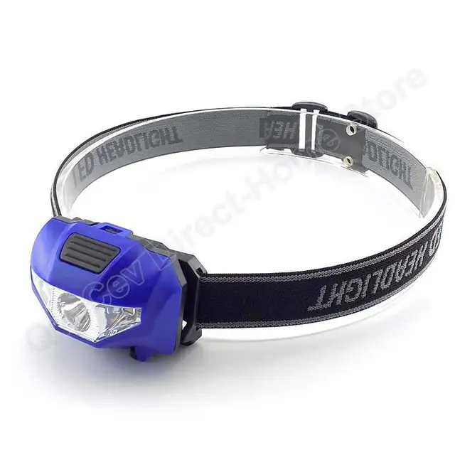 Mini LED Headlamp - AAA Battery Powered - Easy Fishing Tackle