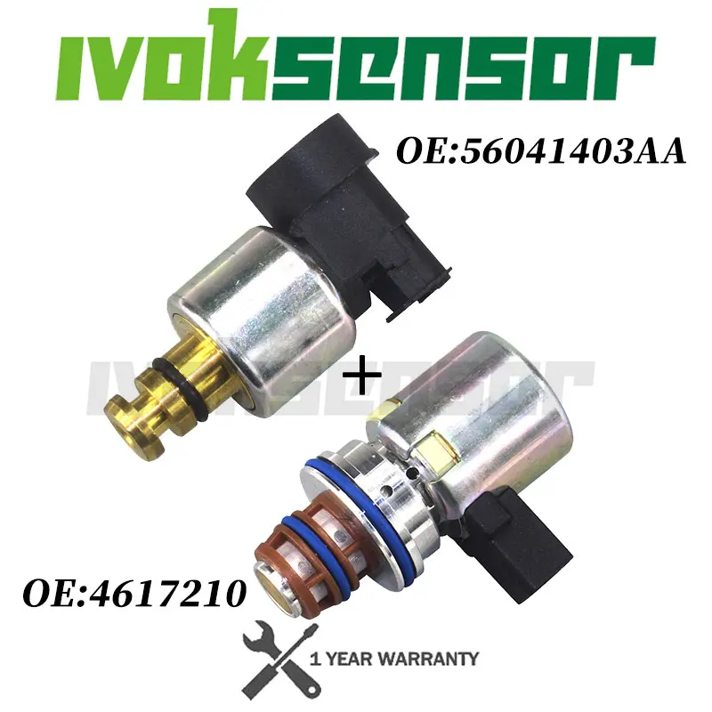 56041403AA+4617210 Transmission Pressure Sensor Soleonid Kit A518 42RE ...