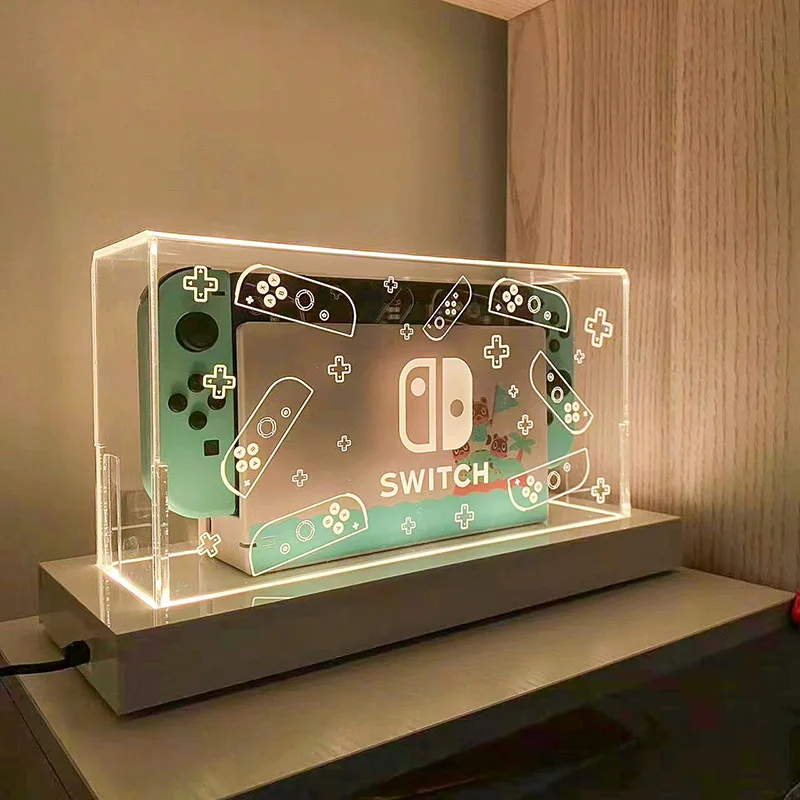 Rgb-Clear-Dust-Cover-for-Nintendo-Switch-Oled-Protection-Cover ...