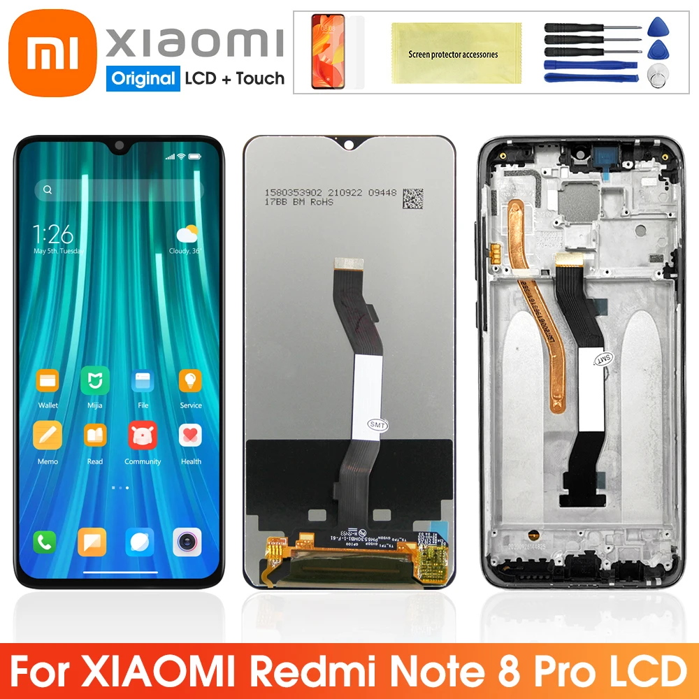 Pantalla Original de 6,53 "para Xiaomi Redmi Note 8 Pro 2015105 ...