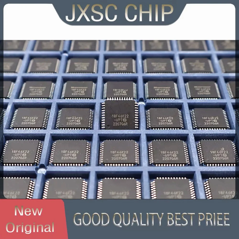 1Pcs-New-Original-PIC18F46K22-I-PT-PIC18F46K22-FLASH-32KB-TQFP-44-10x10-Microcontroller-Units ...