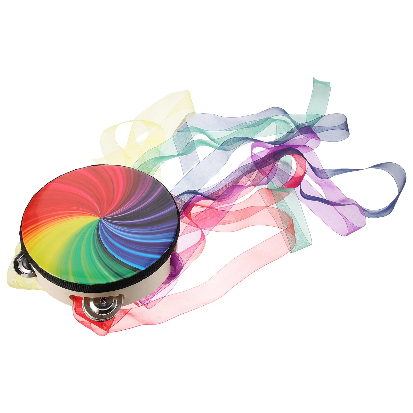 Wooden-Musical-Instrument-Tambourine-Child-Handheld-Drum-for-Kids ...