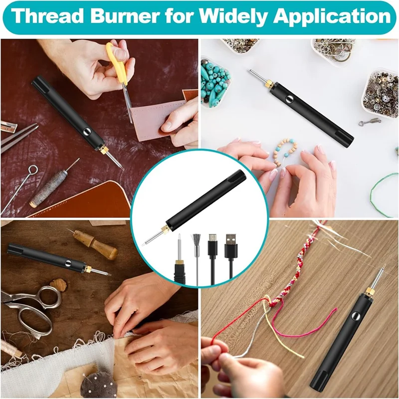 Rechargeable Thread Burner Kit For Jewelry Making,Digital Thread Zapper ...