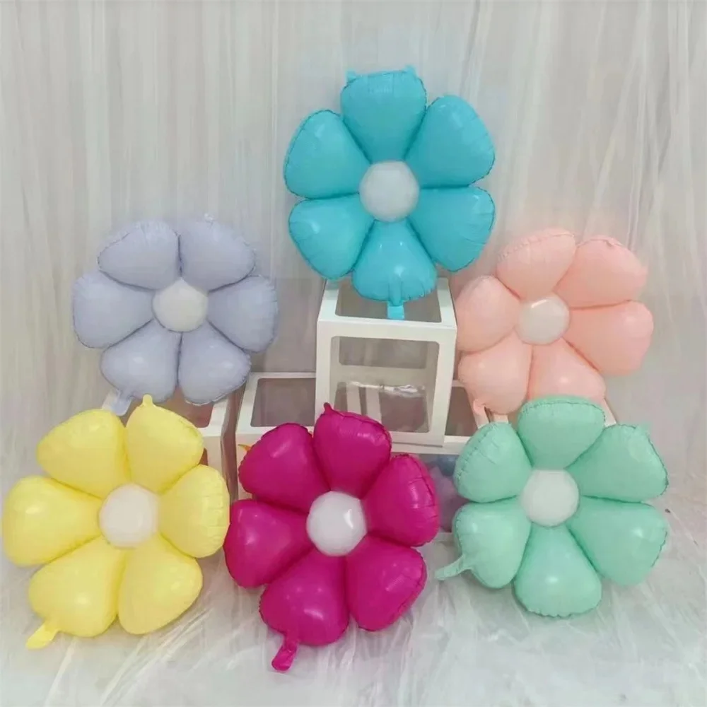 5Pcs-Set-Candy-Color-Daisy-Balloon-SunFlower-Foil-Balloons-Photo-Props ...