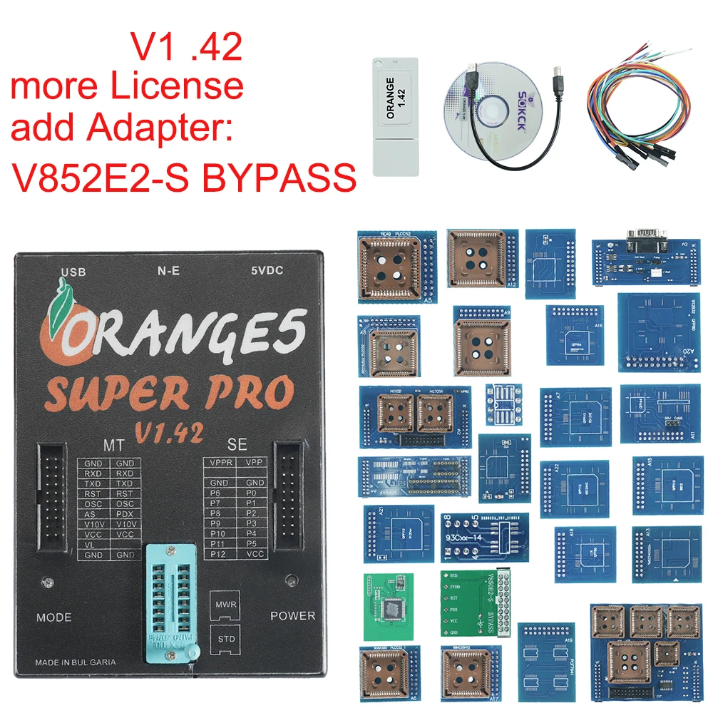 New-V1-42-V1-38-Orange5-Full-Licenses-Professional-Full-Packet-Hardware-Enhanced-Function-with ...