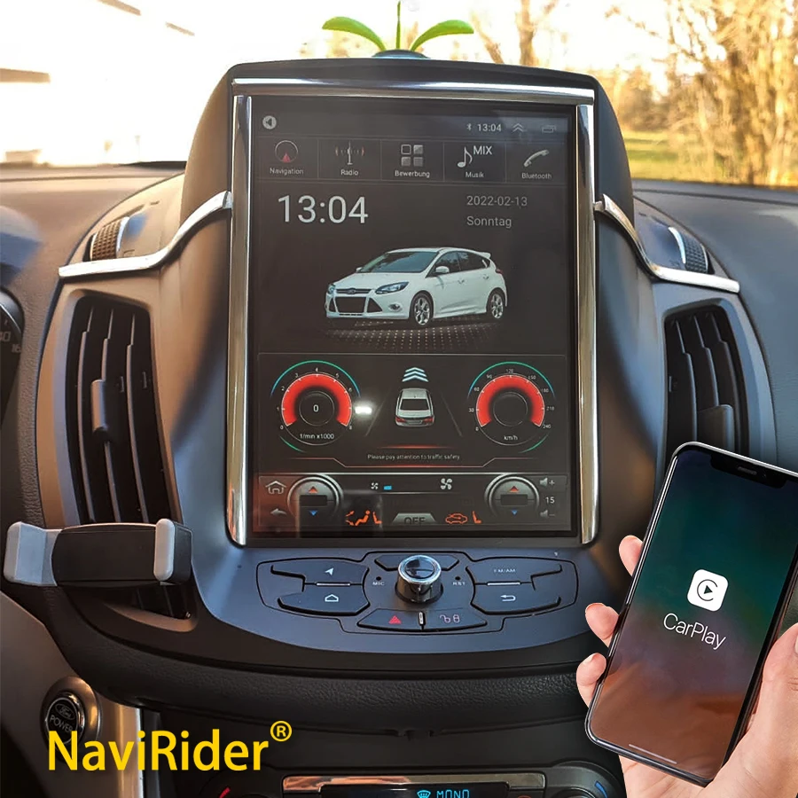 10-4-Android-13-Car-Tesla-Screen-For-Ford-Kuga-Cmax-C-max-Escape-2014 ...