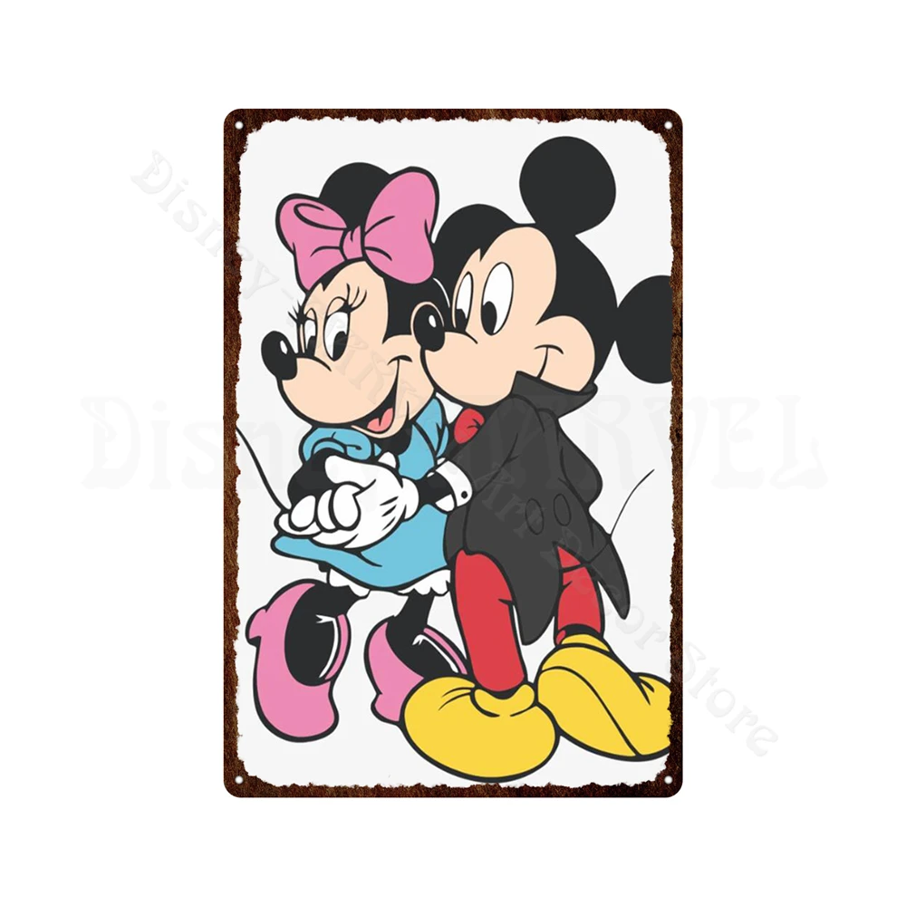 Old Mickey Mouse And Minnie Mouse Holding Hands