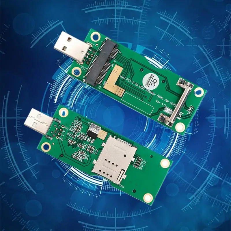 Mini cartão pci e 3g/4g para adaptador usb sem fio para samsung zte usb ...