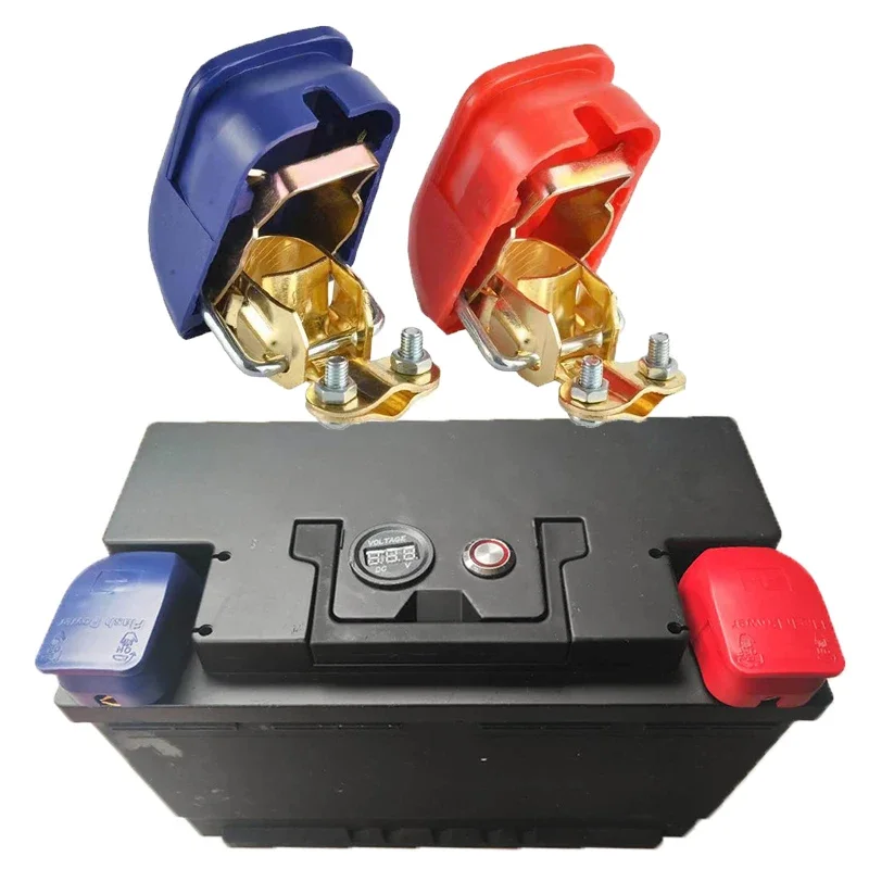 1 Pair Positive & Negative Electrode Quick Release Lift Off Connector ...