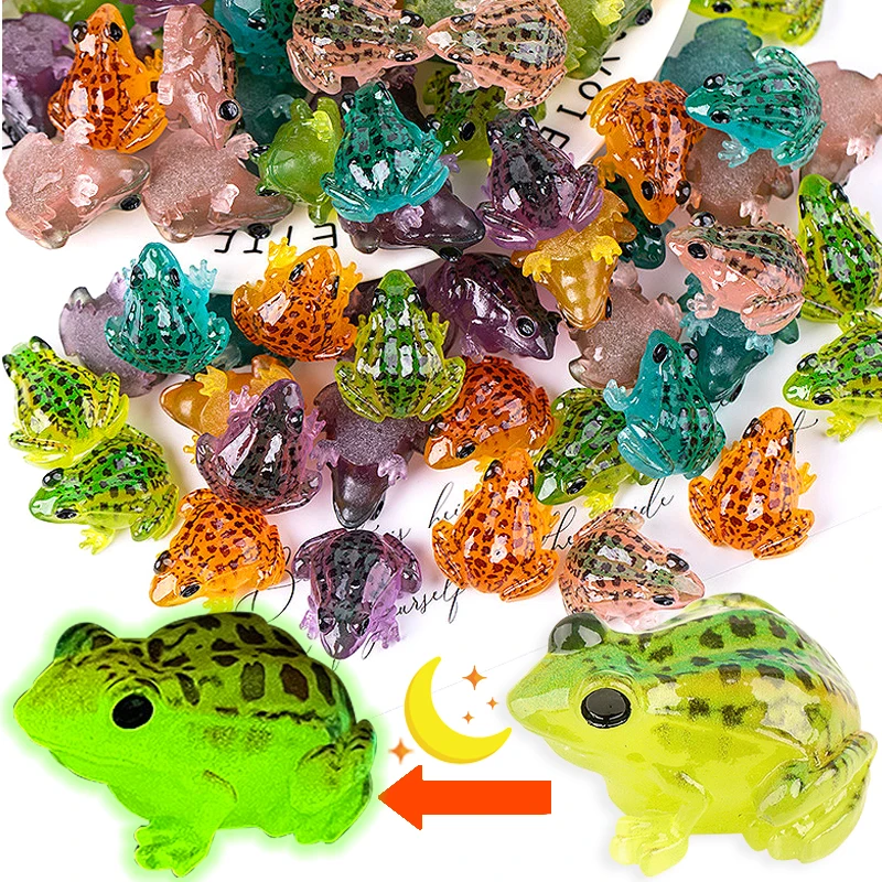Mini-Frogs-Glow-At-Dark-Fairy-Garden-Pots-Miniatures-Decoration ...