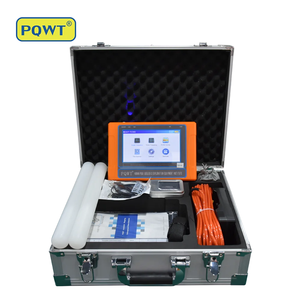 PQWT Detector de agua subterránea, medidor de 300m y buscador de agua ...