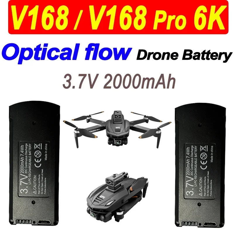 Original-V168-6K-Optical-Flow-Drone-Battery-3-7V-2000mAh-For-V168-Pro ...