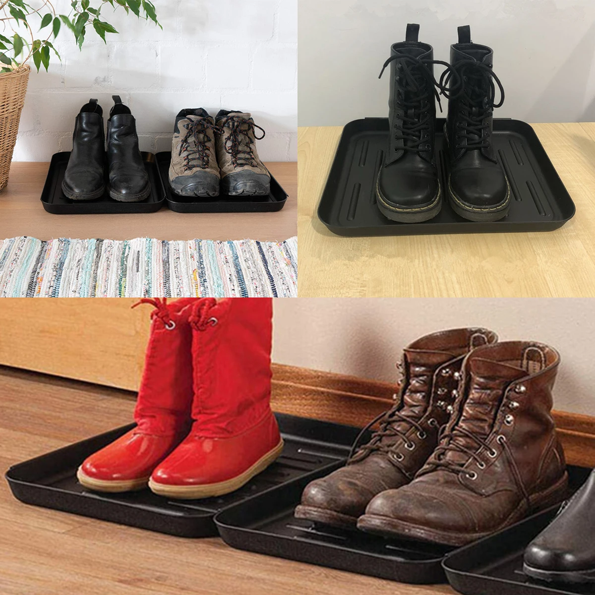 Boot Tray-shoe Insole-dog Food Mat-garden Tool Tray-indoor And Outdoor ...