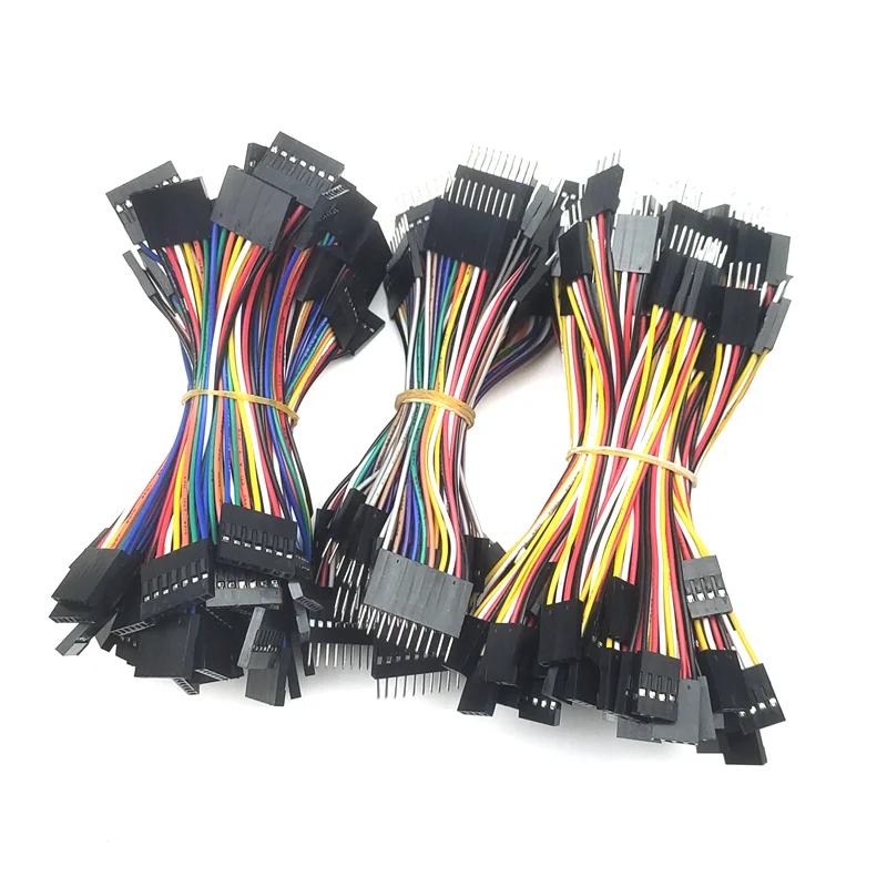 10PCS 2.54MM Pitch Dupont Line Female / Male 2P 3 4 5 6 7 8 9 10 Pin ...
