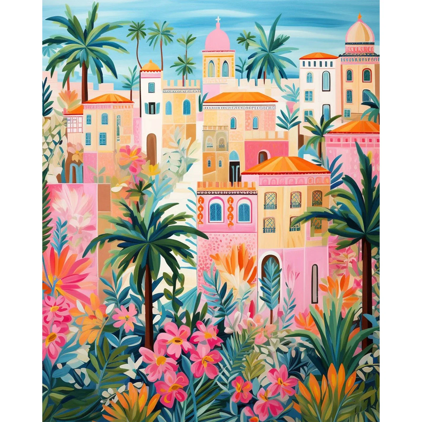 DIY-Paint-by-Numbers-Kit-para-Adultos-Acr-lico-Digital-Pintura-a-leo ...