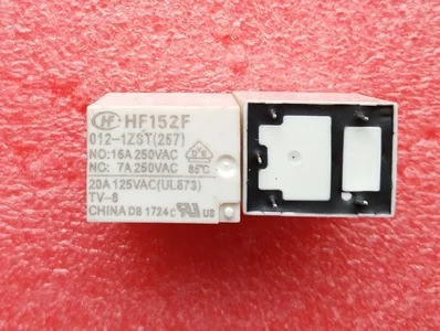 5 pcs/lot HF152F 012-1ZST (257) New relay 5 PIN 16A - AliExpress 13