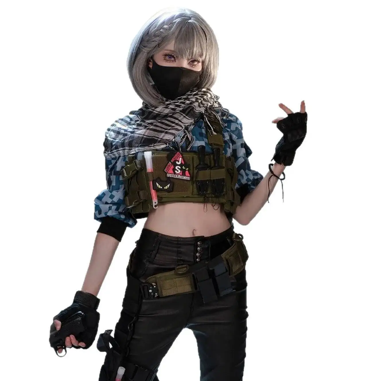 Delta Force Garena Cosplay Costume Mai Xiaowen Cosplay Costume Claw ...