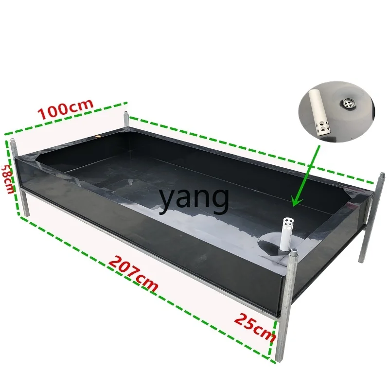 LTT turtle tank turtle seedling breeding box with drainage plus layer ...